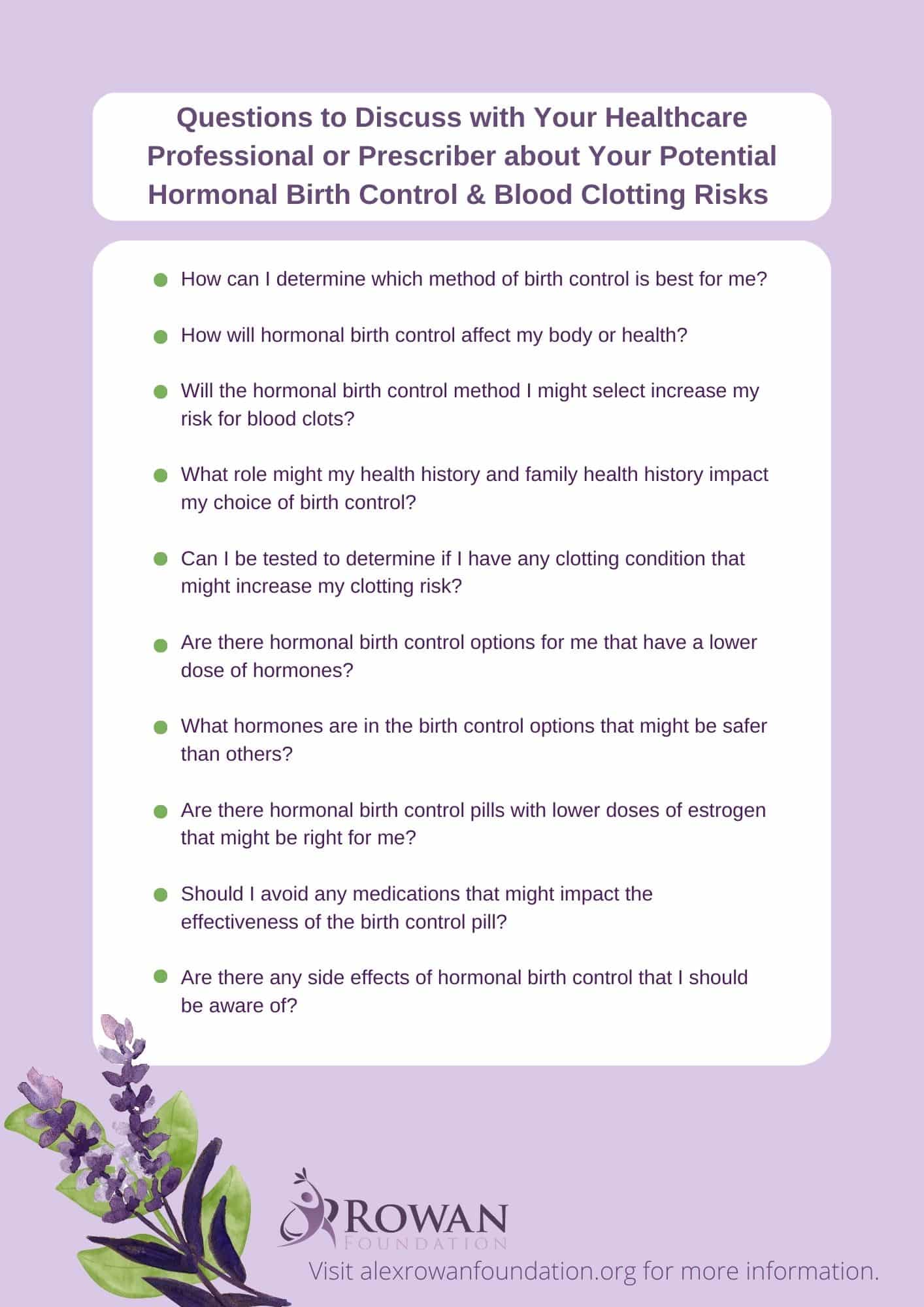 Resources - Alex Rowan Foundation